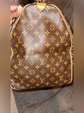 Louis Vuitton | Bags | Louis Vuitton Monogram Canvas Travel Duffle With ...